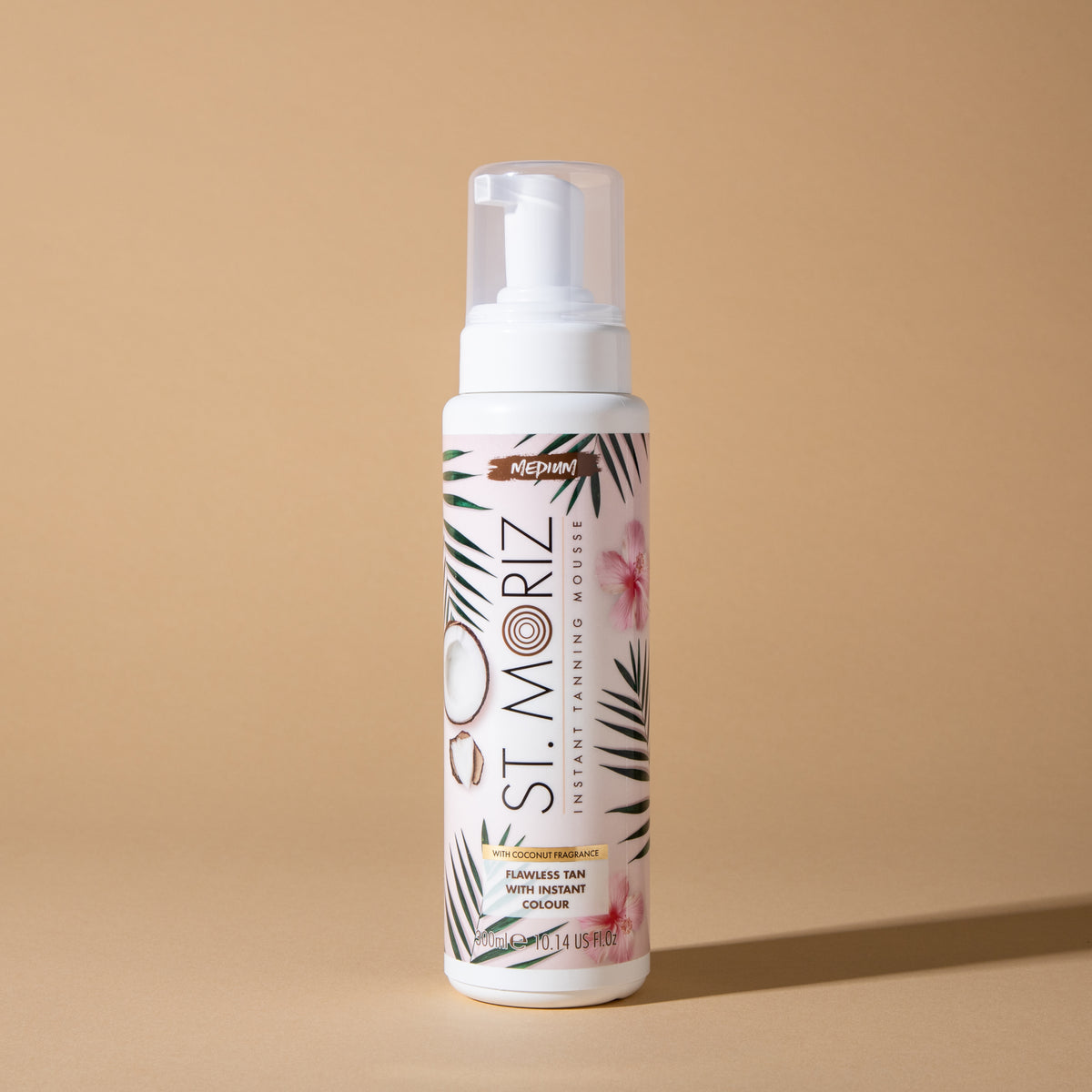 Coconut Instant Tanning Mousse, Medium, 300ml – St. Moriz